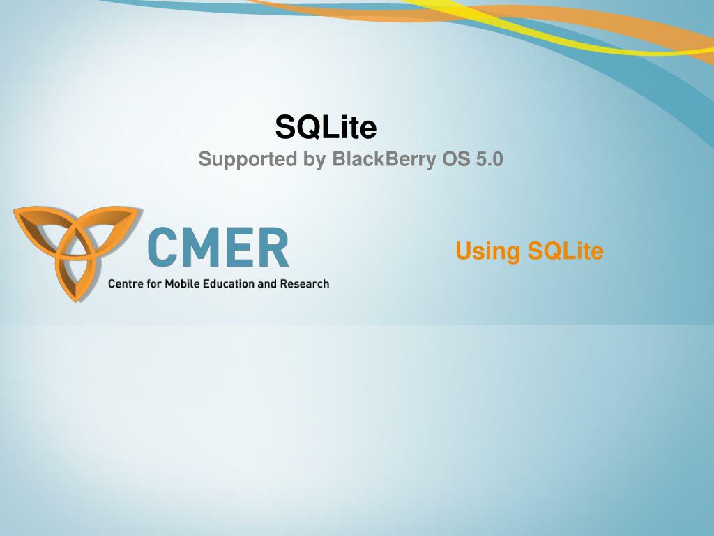PPT - SQLite PowerPoint Presentation, free download - ID:4640219