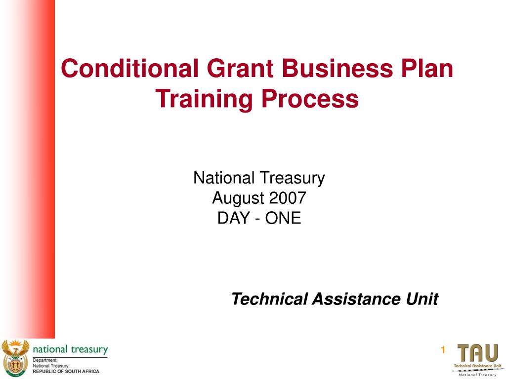 PPT - Conditional Grant Business Plan Training Process PowerPoint ...