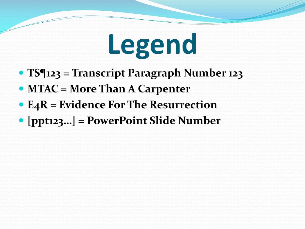 PPT - Legend PowerPoint Presentation, free download - ID:4641162