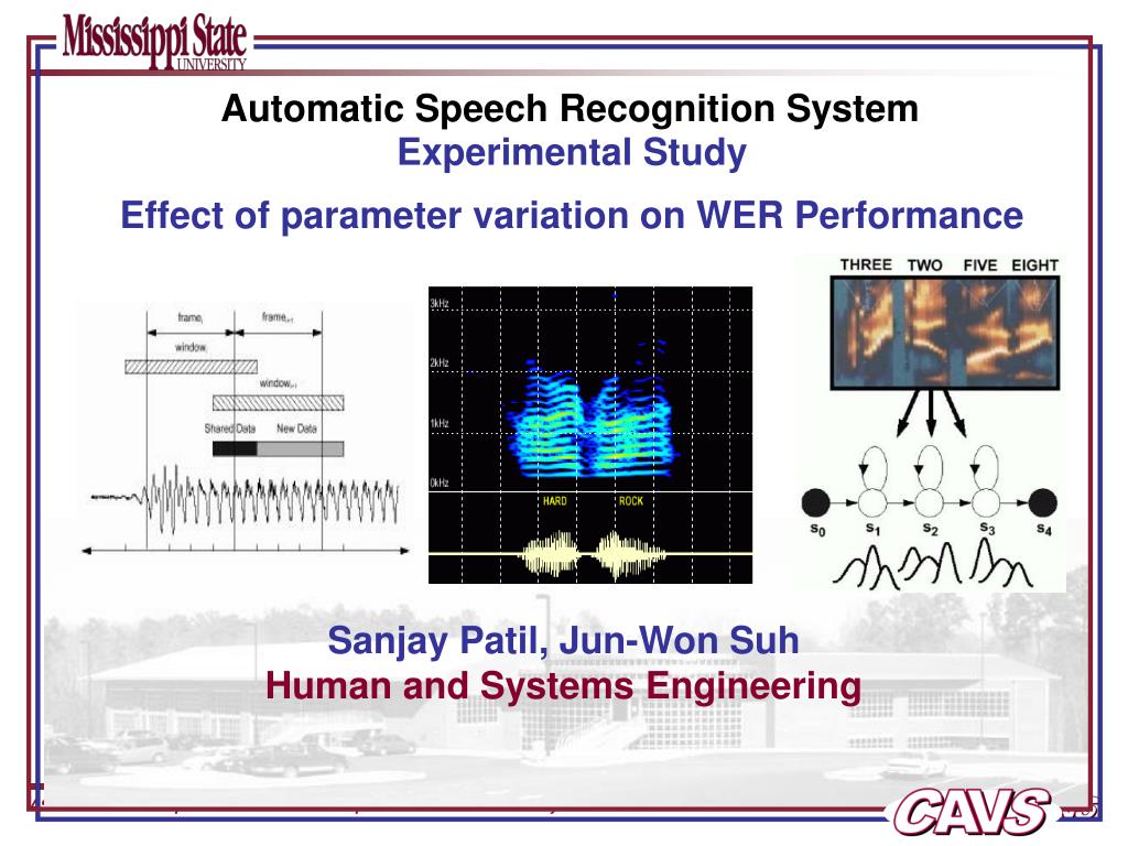 PPT - Automatic Speech Recognition System PowerPoint Presentation, free ...