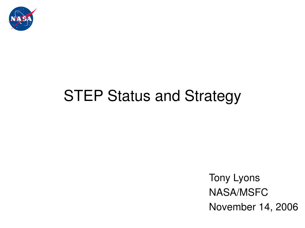 PPT - STEP Status and Strategy PowerPoint Presentation, free download ...