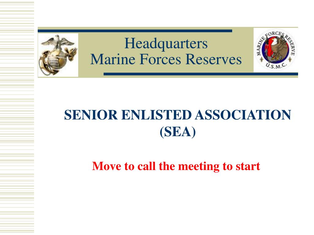 PPT - Headquarters Marine Forces Reserves PowerPoint Presentation, free ...