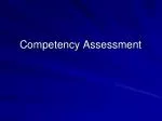 PPT - COMPETENCY BASED ASSESSMENT PowerPoint Presentation, free ...