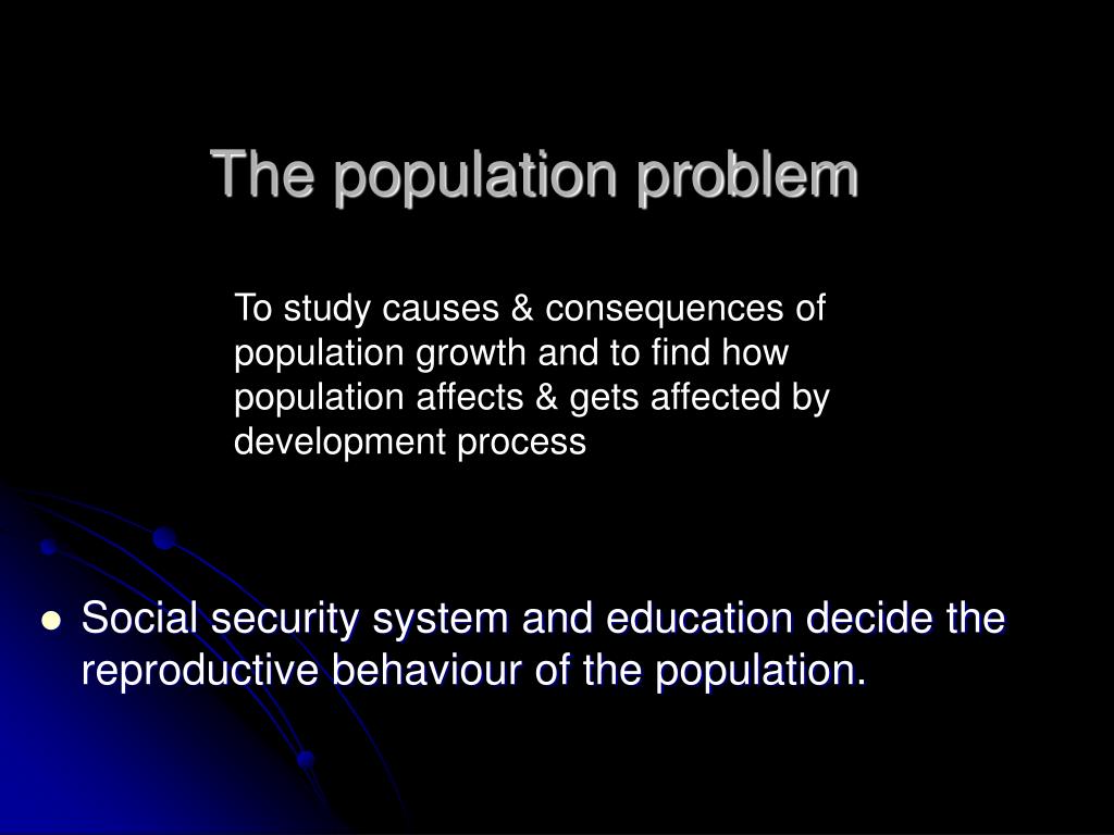 PPT - The population problem PowerPoint Presentation, free download ...