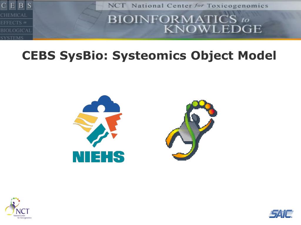 PPT - CEBS SysBio: Systeomics Object Model PowerPoint Presentation ...