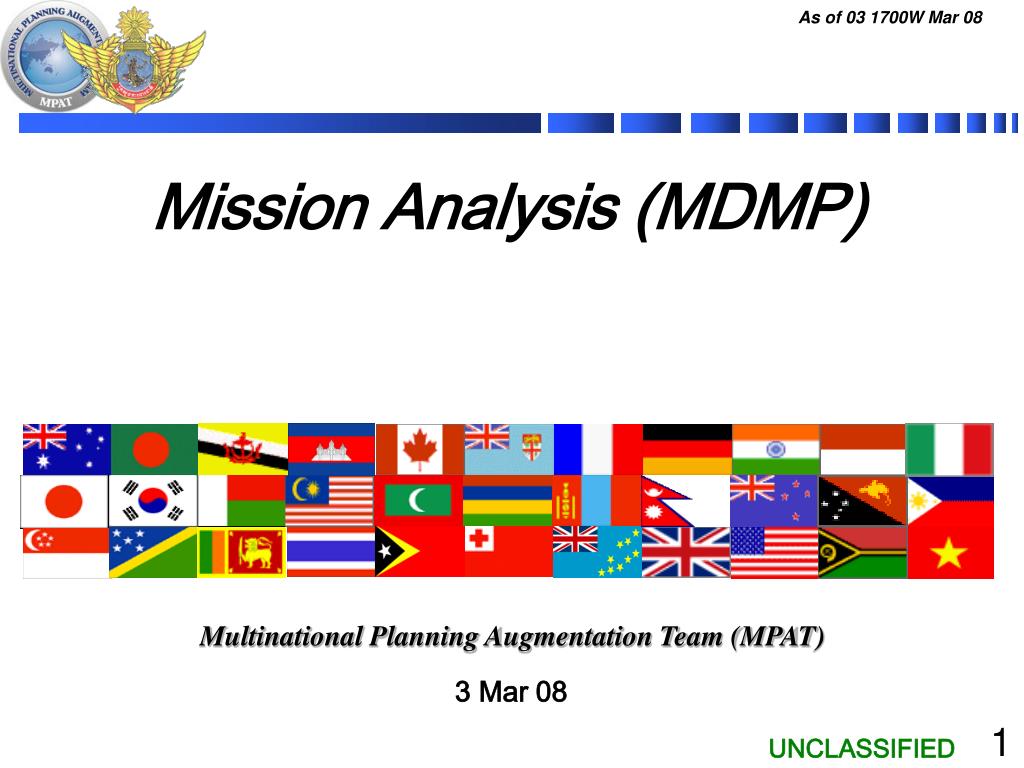 PPT - Mission Analysis (MDMP) PowerPoint Presentation, free download ...