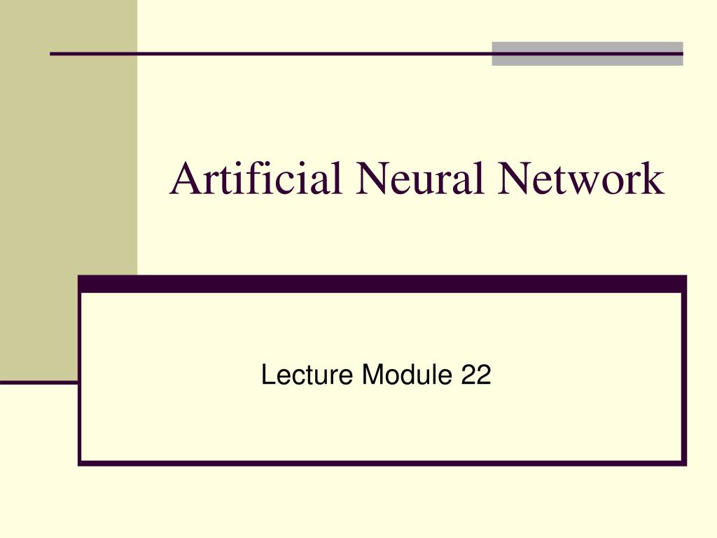 PPT - Artificial Neural Network PowerPoint Presentation, free download ...