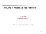 PPT - Routing protocols in Mobile Ad Hoc Network PowerPoint ...
