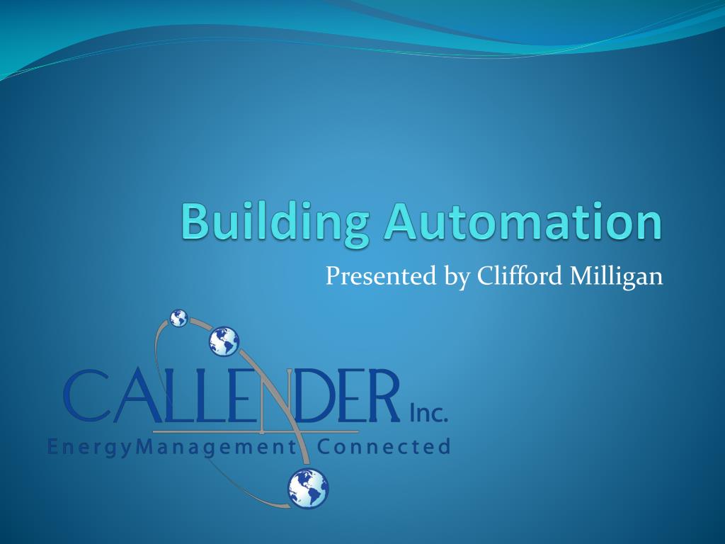 PPT - Building Automation PowerPoint Presentation, free download - ID ...