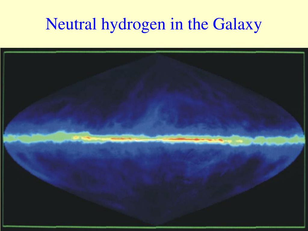 PPT - Neutral hydrogen in the Galaxy PowerPoint Presentation, free ...