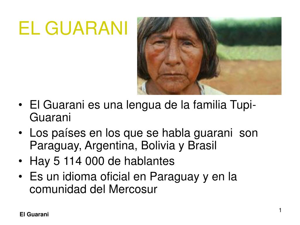 PPT - EL GUARANI PowerPoint Presentation, free download - ID:4663114