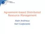PPT - Resource Management in Distributed Systems PowerPoint ...