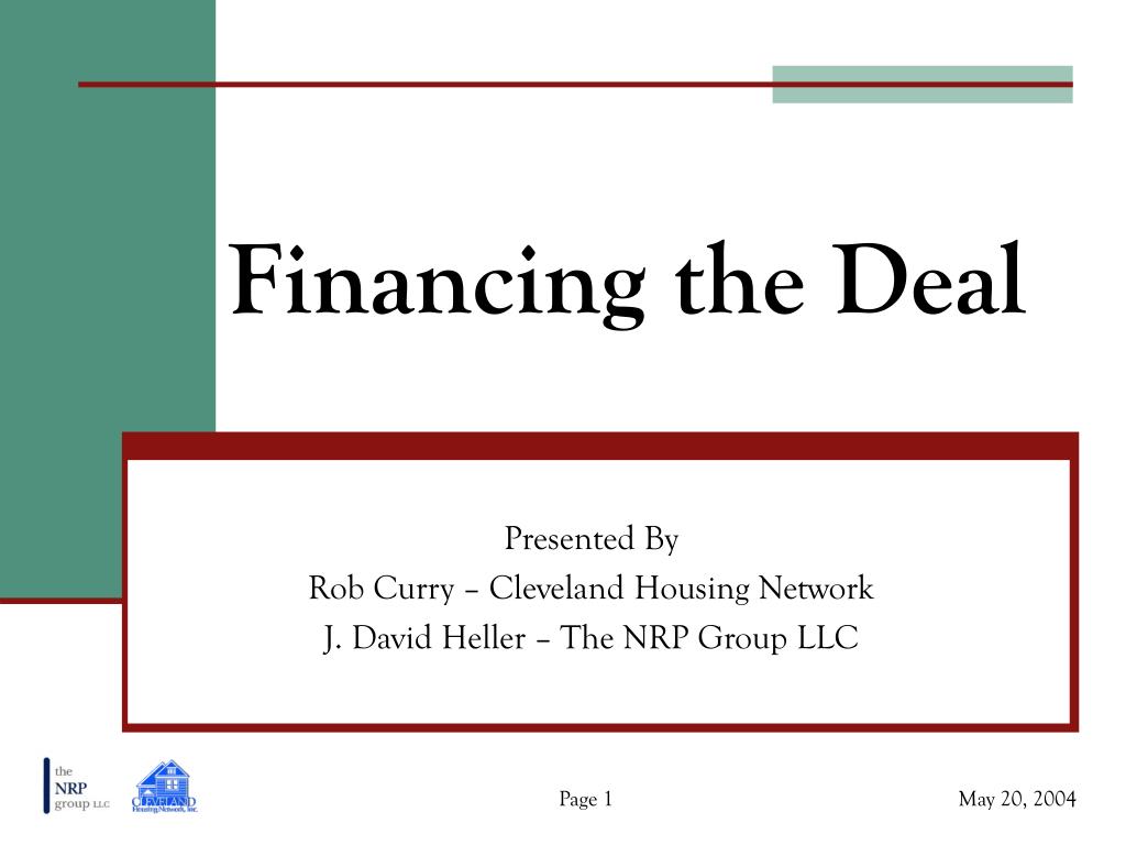 PPT - Financing the Deal PowerPoint Presentation, free download - ID ...