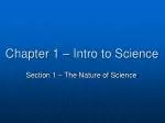 PPT - Unit 1 Intro to Science PowerPoint Presentation, free download ...