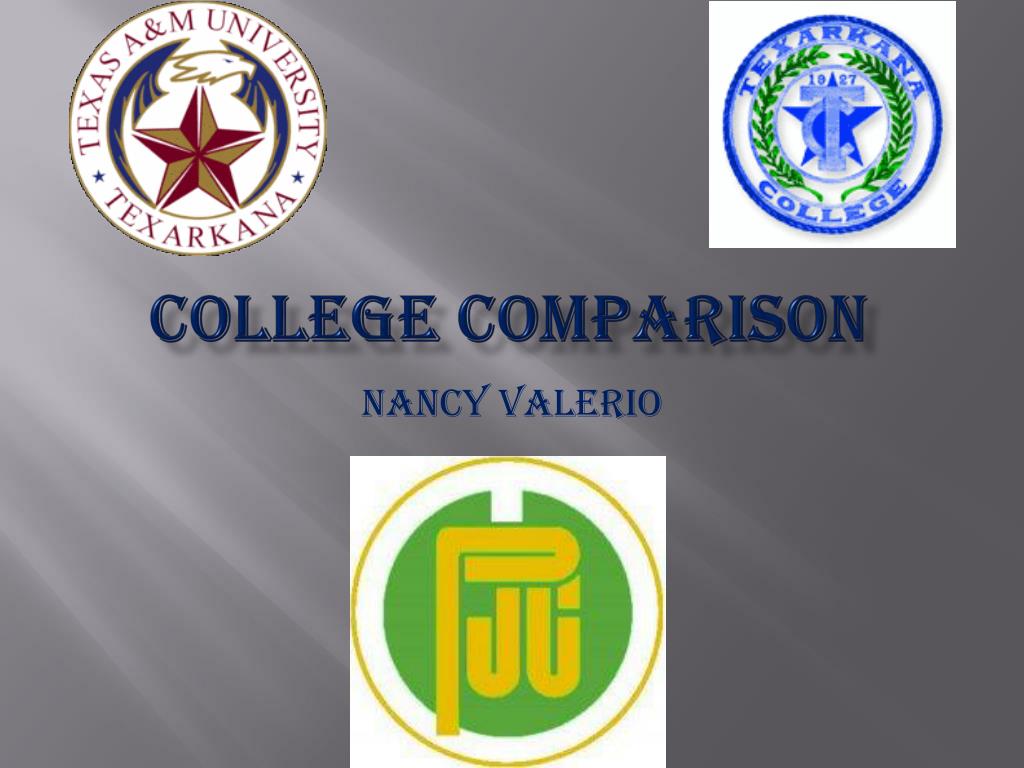 PPT - College Comparison PowerPoint Presentation, free download - ID ...