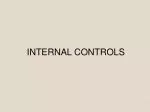 PPT - Internal Controls Training PowerPoint Presentation, free download ...