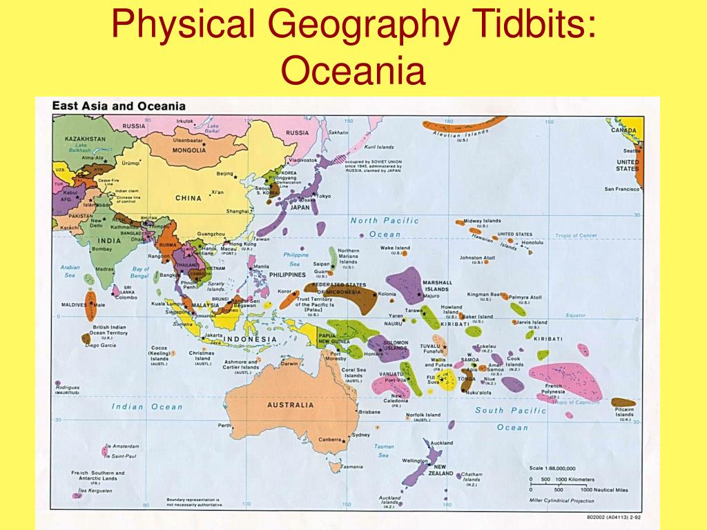 PPT - Physical Geography Tidbits: Oceania PowerPoint Presentation, free ...