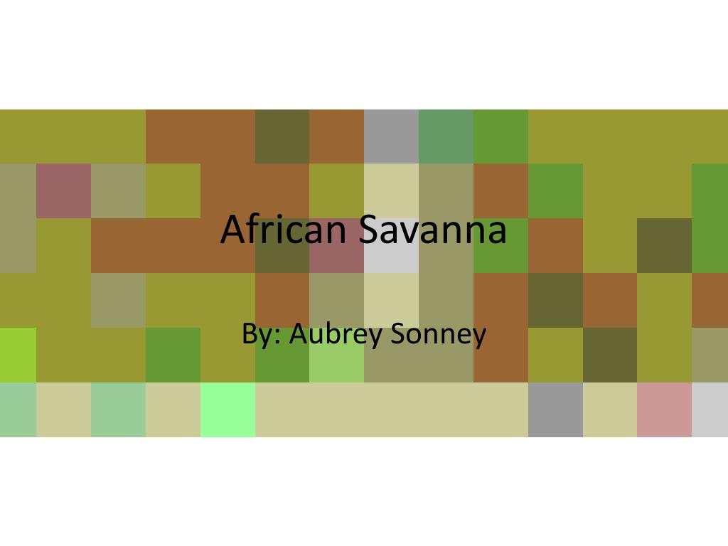 PPT - African Savanna PowerPoint Presentation, free download - ID:4671408