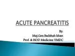 PPT - Clinical Case Study: Acute Pancreatitis PowerPoint Presentation ...