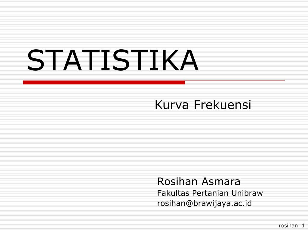 PPT - STATISTIKA PowerPoint Presentation, free download - ID:4671514
