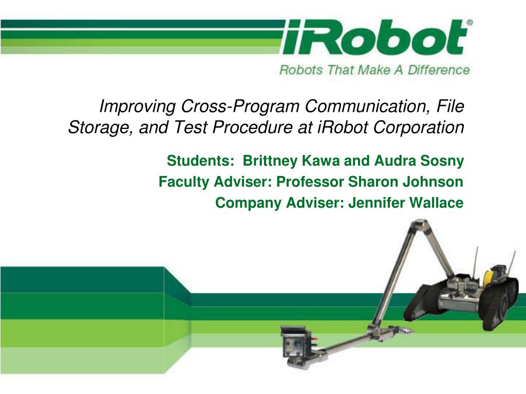 PPT - Improving Cross-Program Communication, File Storage, and Test ...