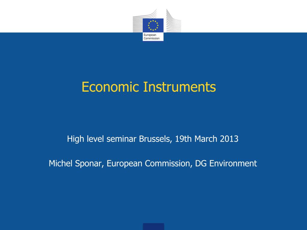 PPT - Economic Instruments PowerPoint Presentation, free download - ID ...