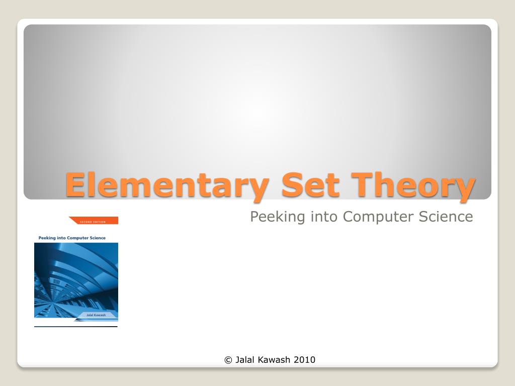 PPT - Elementary Set Theory PowerPoint Presentation, free download - ID ...