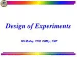 PPT - Taguchi Design of Experiments PowerPoint Presentation, free download - ID:9430110