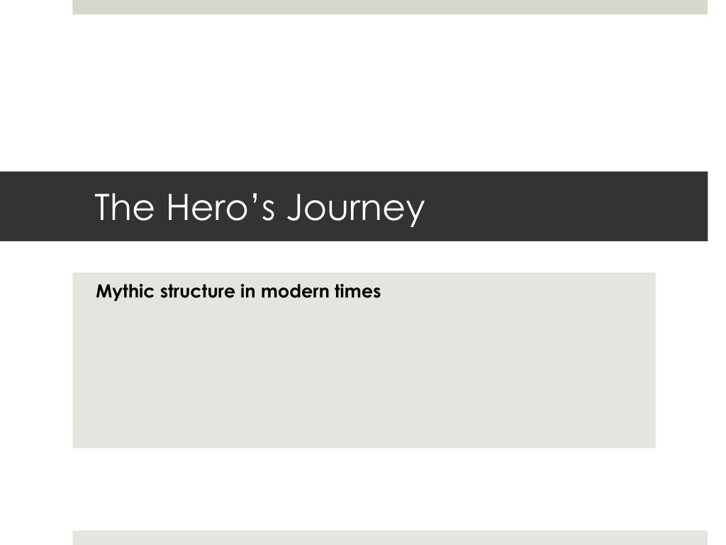 PPT - The Hero’s Journey PowerPoint Presentation, free download - ID ...