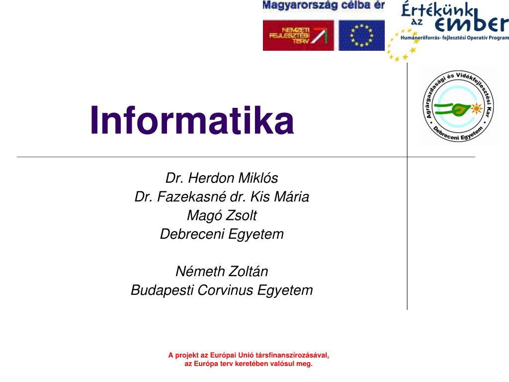 PPT - Informatika PowerPoint Presentation, free download - ID:4679527