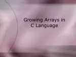 PPT - ARRAYS in C PowerPoint Presentation, free download - ID:8786575