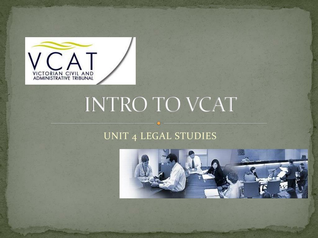 PPT - INTRO TO VCAT PowerPoint Presentation, free download - ID:4680677