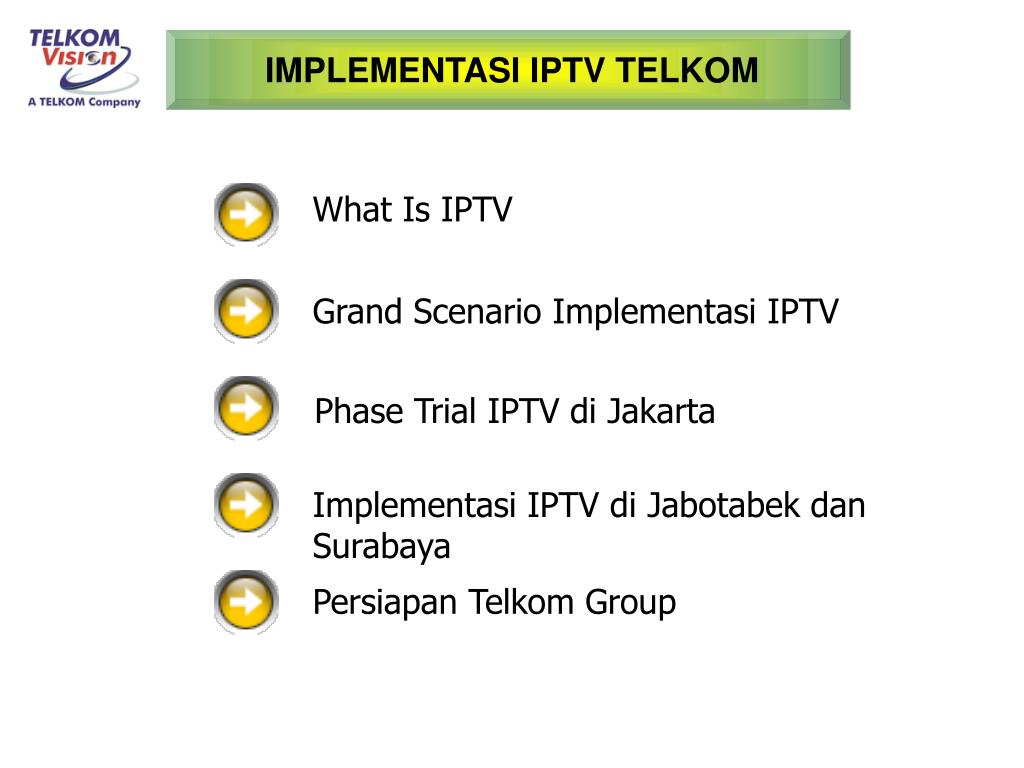 PPT - IMPLEMENTASI IPTV TELKOM PowerPoint Presentation, free download ...