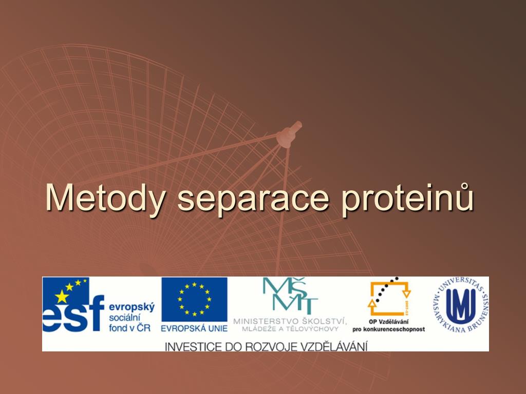 PPT - Metody separace proteinů PowerPoint Presentation, free download ...