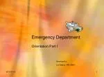 PPT - EMERGENCY DEPARTMENT PowerPoint Presentation, free download - ID ...