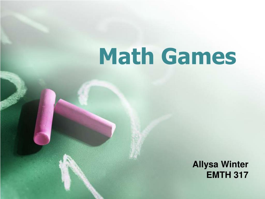 PPT - Math Games PowerPoint Presentation, free download - ID:4685157