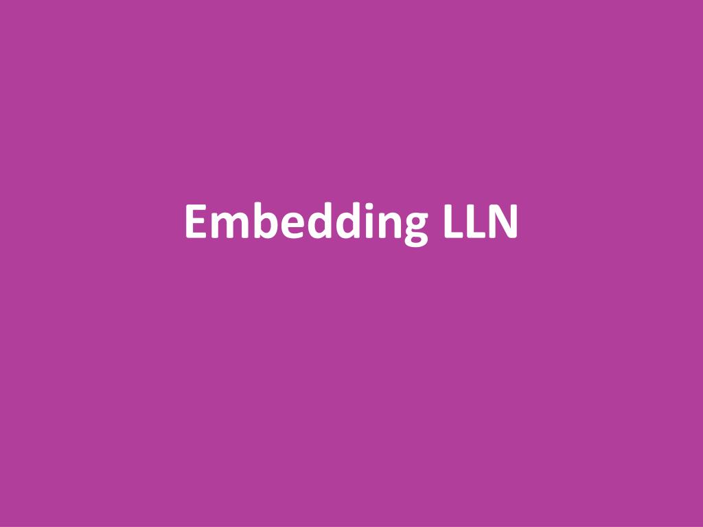 PPT - Embedding LLN PowerPoint Presentation, free download - ID:4686216