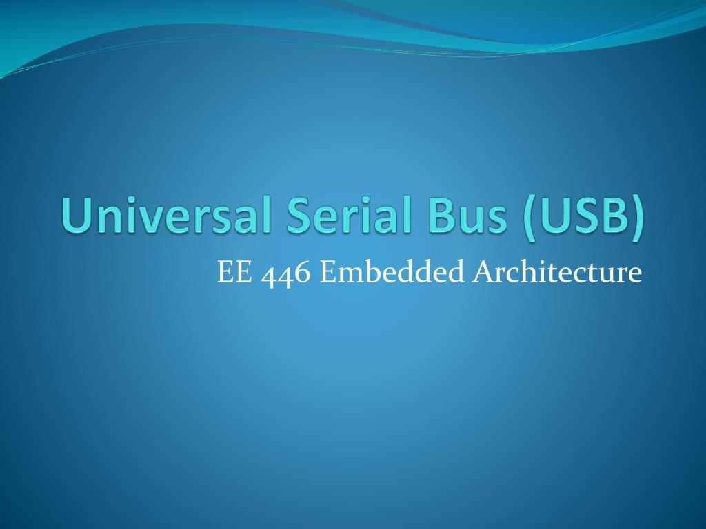 PPT - Universal Serial Bus (USB) PowerPoint Presentation, free download ...