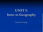 PPT - Intro to Human Geography PowerPoint Presentation, free download ...
