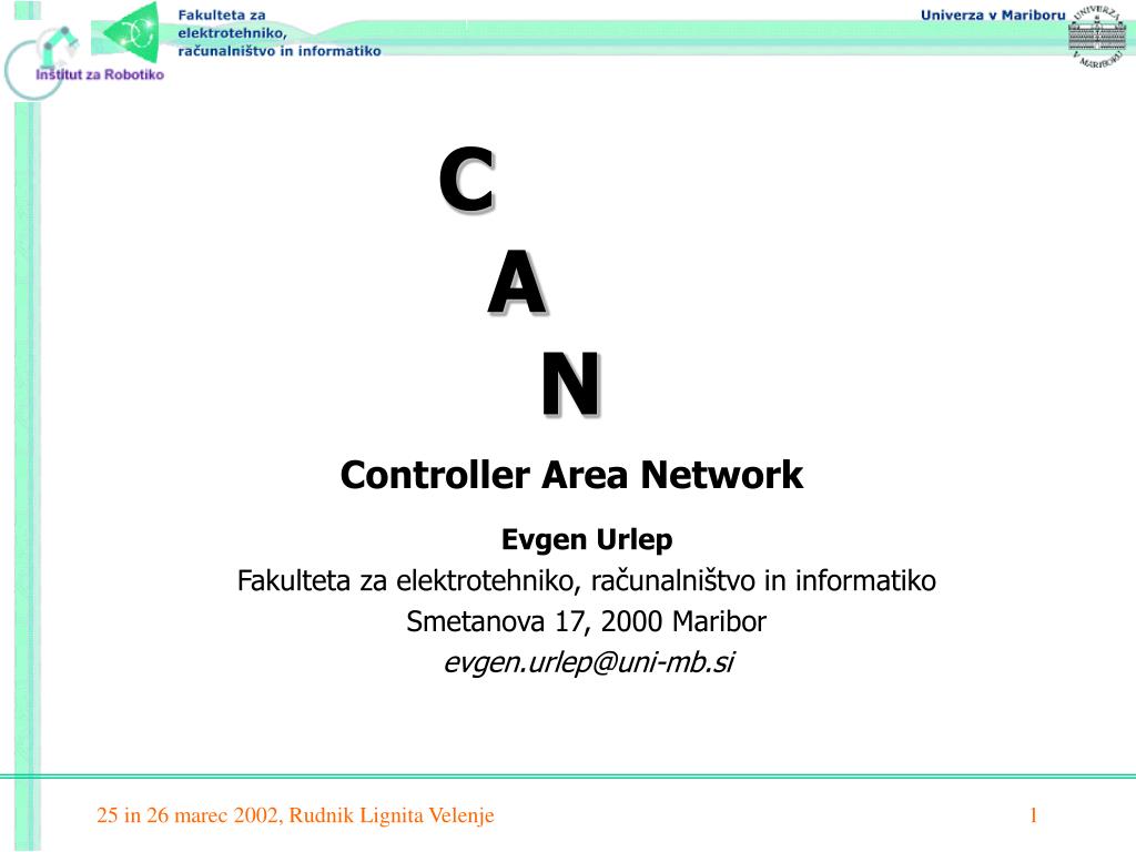 PPT - C A N Controller Area Network PowerPoint Presentation, free ...