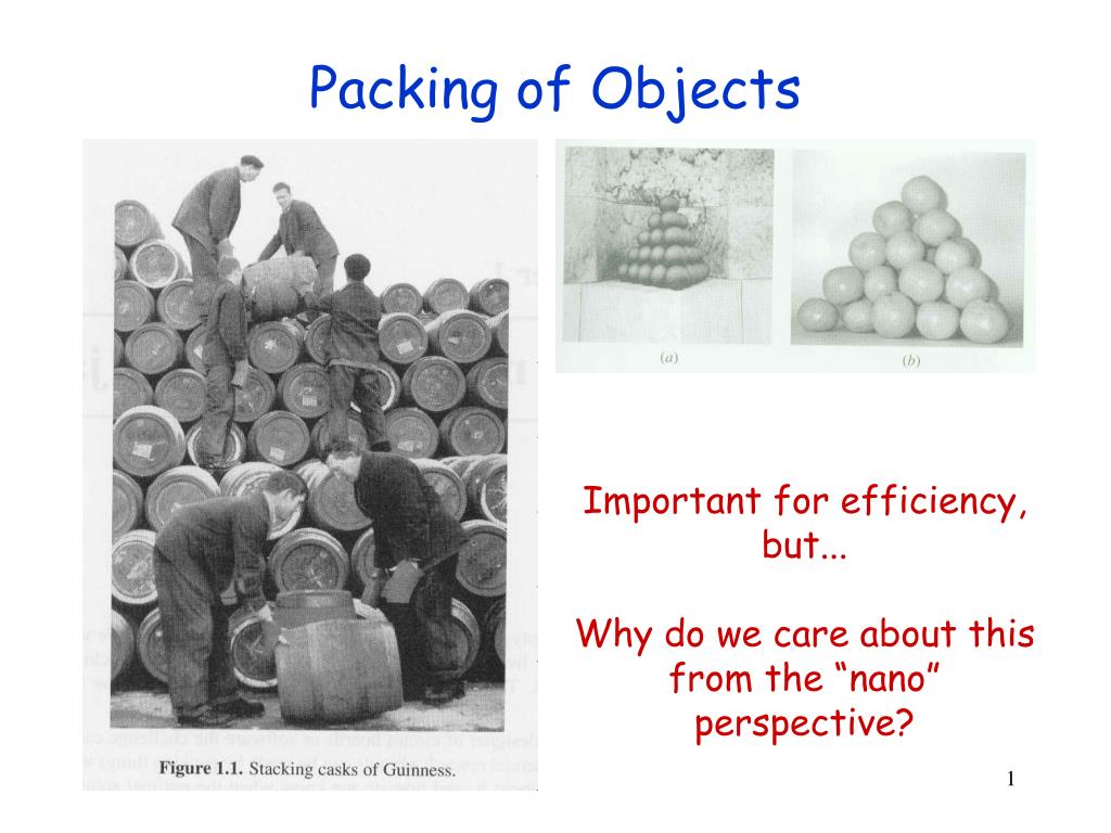 PPT - Packing of Objects PowerPoint Presentation, free download - ID ...