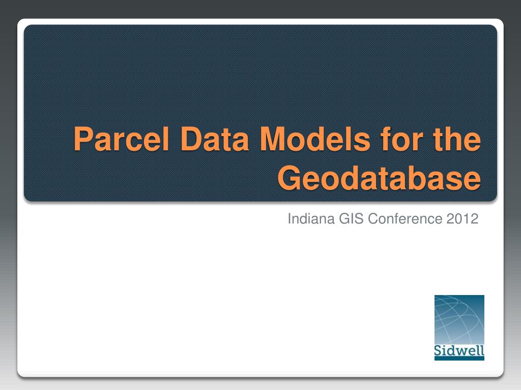 PPT - Parcel Data Models for the Geodatabase PowerPoint Presentation ...