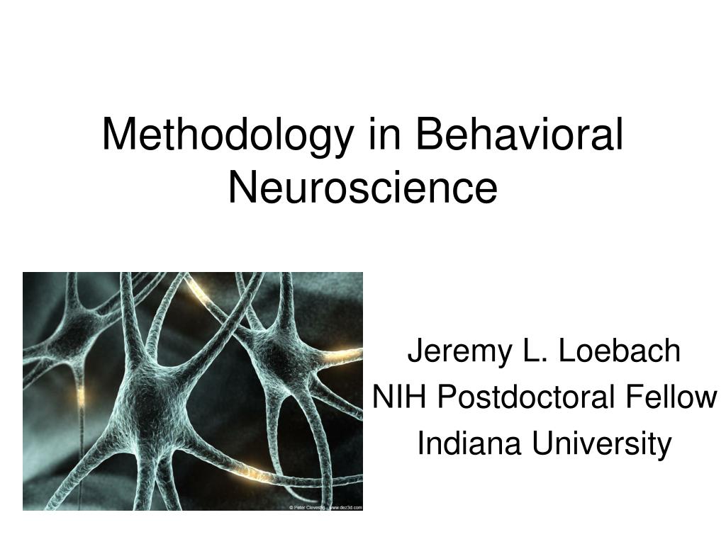 PPT - Methodology in Behavioral Neuroscience PowerPoint Presentation ...