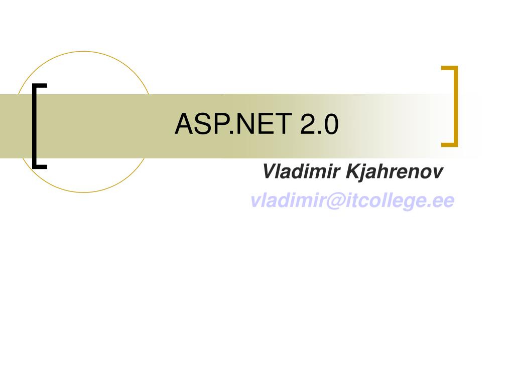 PPT - ASP.NET 2.0 PowerPoint Presentation, free download - ID:4704573