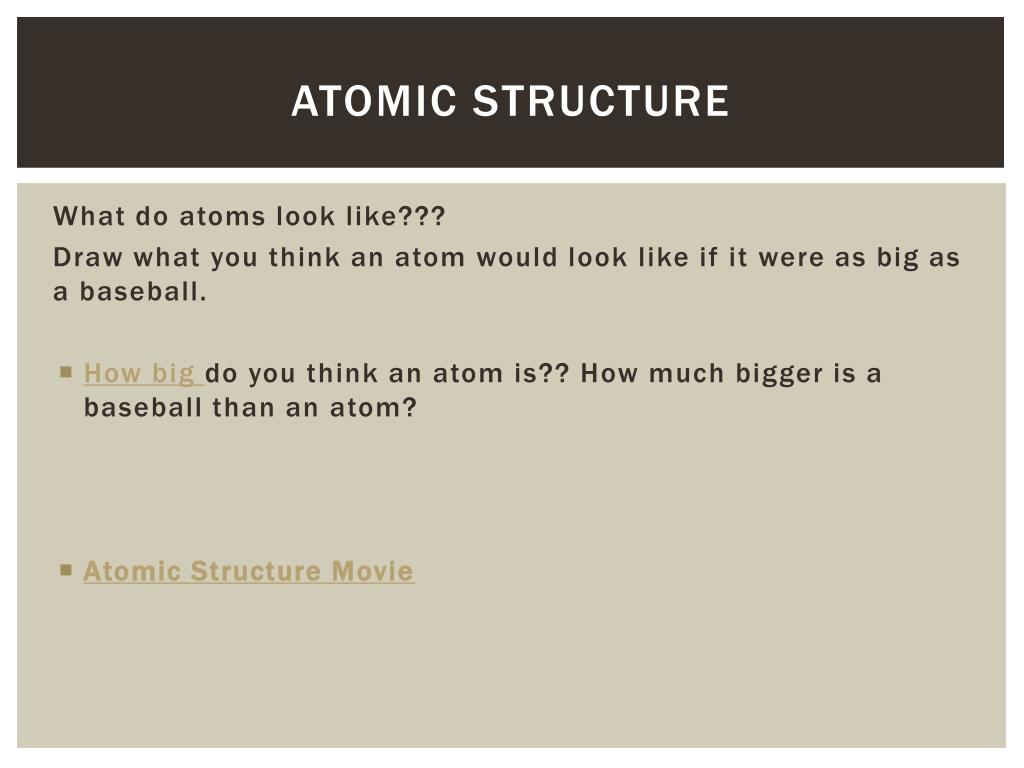 PPT - Atomic Structure PowerPoint Presentation, free download - ID:4707302