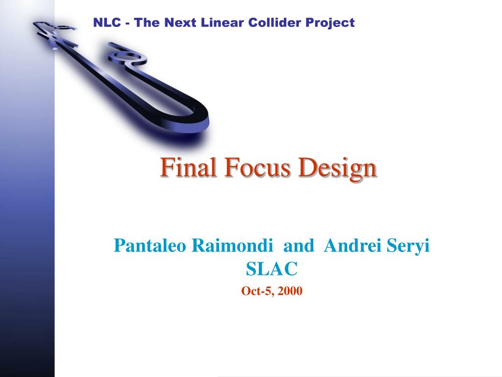PPT - Final Focus Design PowerPoint Presentation, free download - ID ...