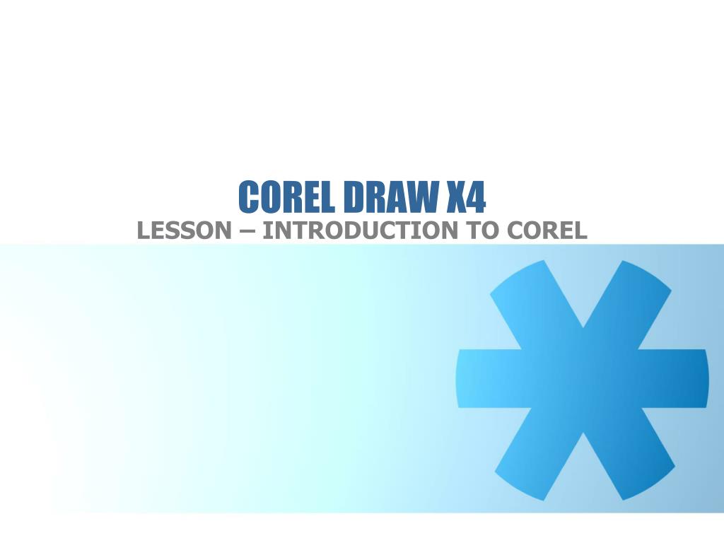 PPT - COREL DRAW X4 PowerPoint Presentation, free download - ID:4713919