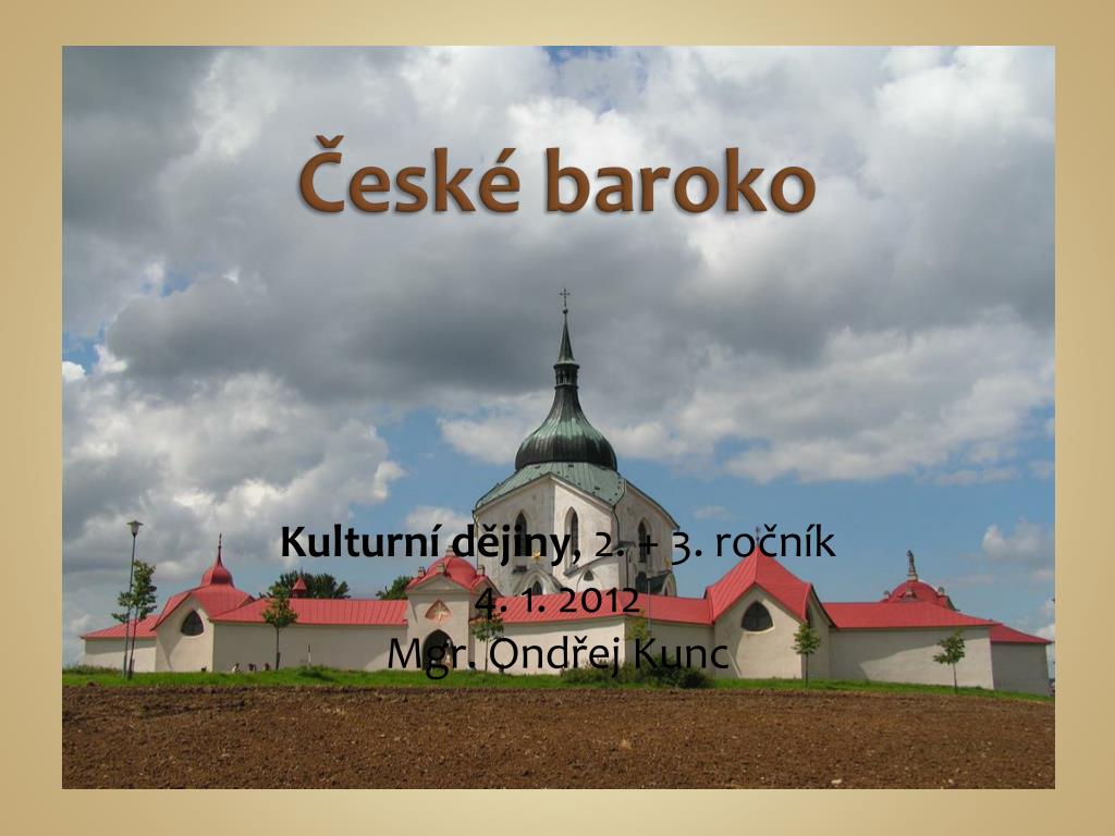 PPT - České baroko PowerPoint Presentation, free download - ID:4717959