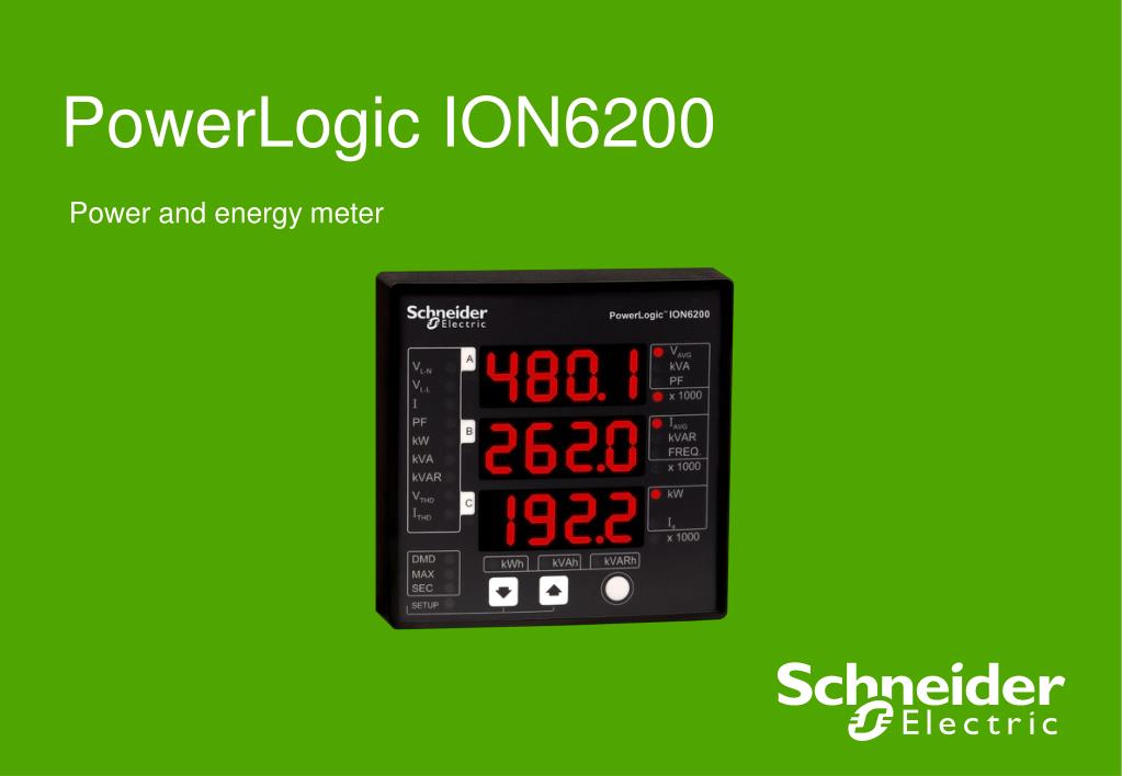 PPT - PowerLogic ION6200 PowerPoint Presentation, free download - ID ...