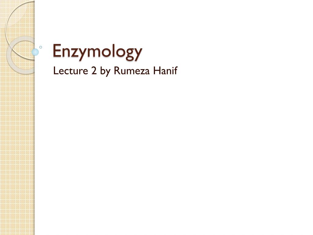 PPT - Enzymology PowerPoint Presentation, free download - ID:4724988